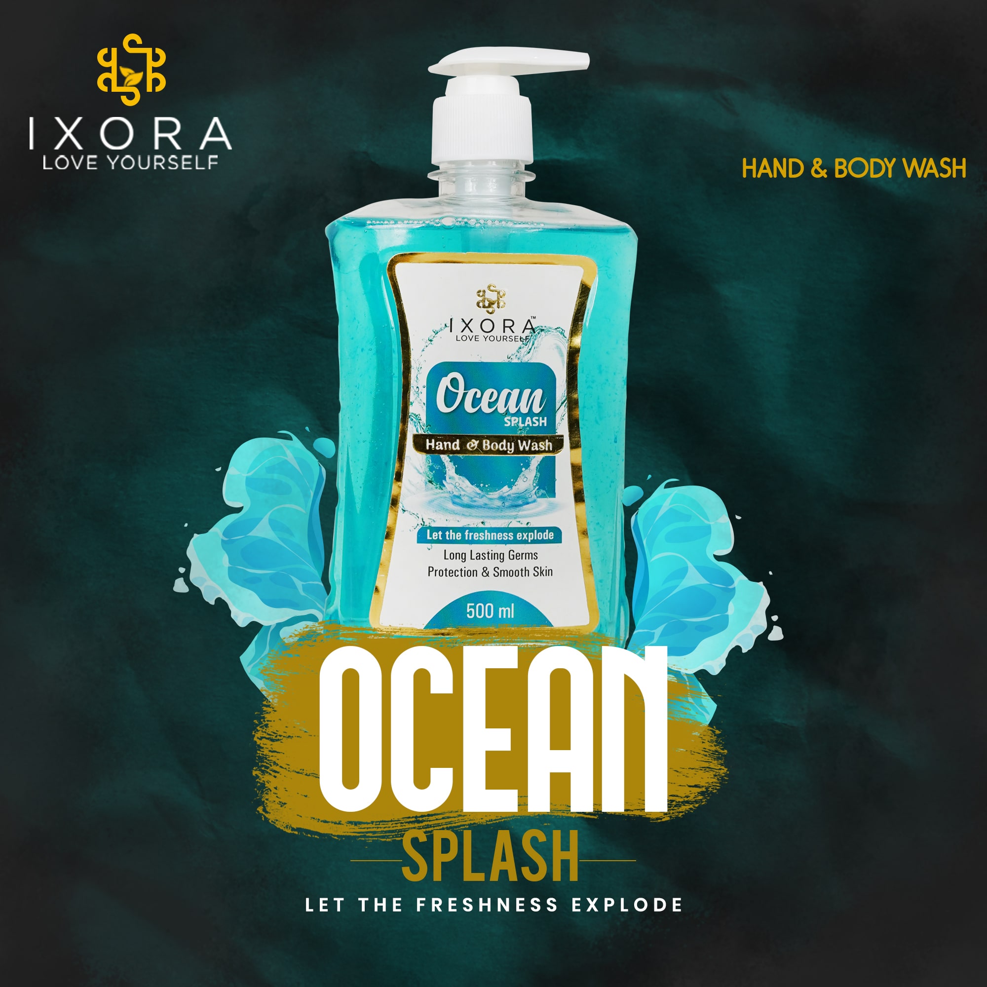 IXORA | OCEAN SPLASH | LET THE FRESHNESS EXPLODE – IXORA